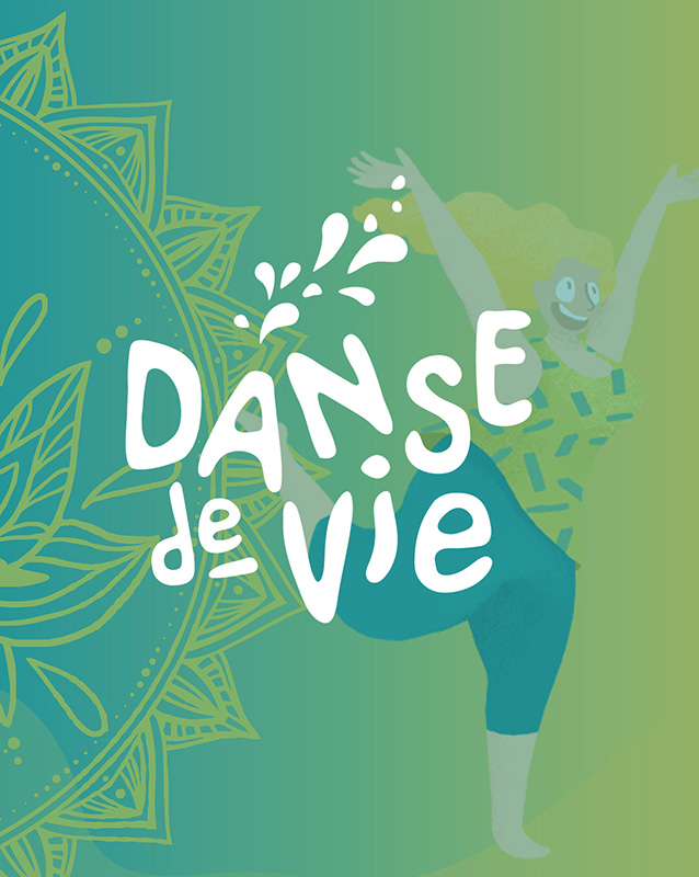 Danse de Vie logo thérapeute - Vinch Atelier